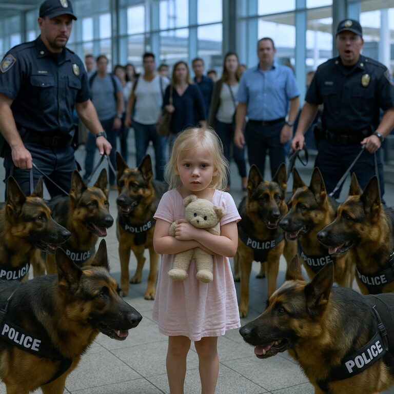 A Little Girl and a Team of Police Dogs Created a Moment No One Saw ...