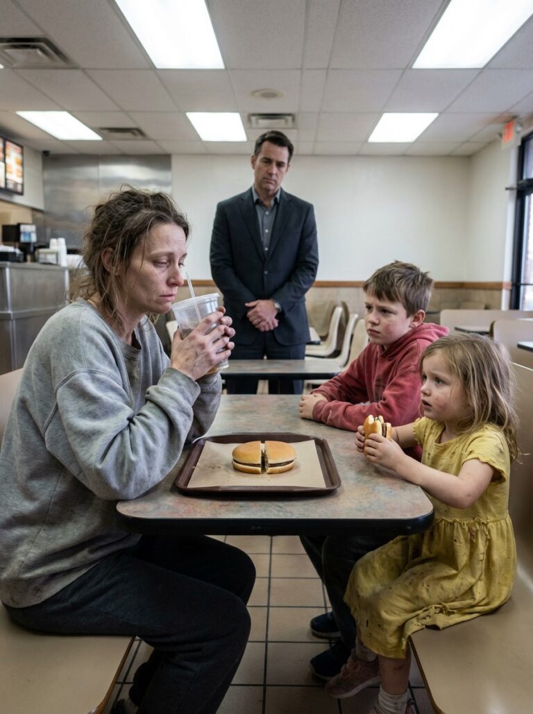 She Shared One Burger with Her Children — Years Later, That Moment ...